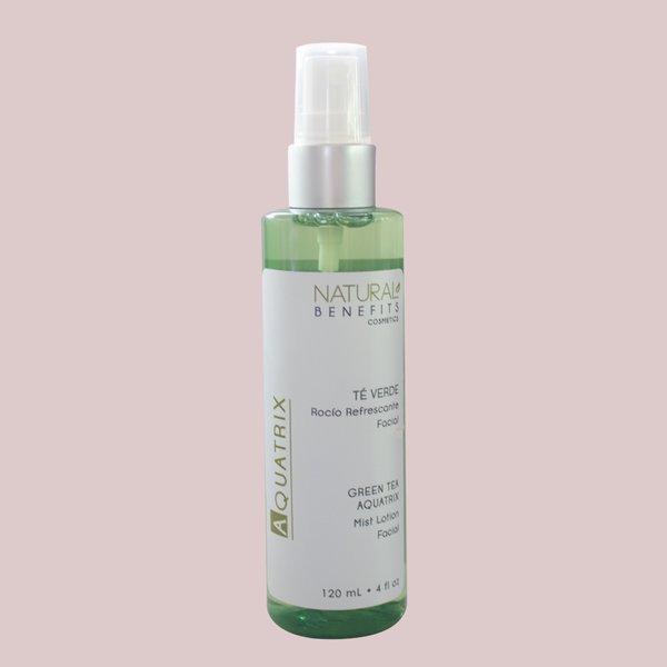 Aquatrix Té Verde - Loción Hidratante en Spray - Natural Benefits Cosmetics